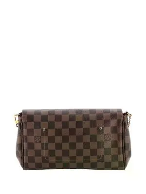 LOUIS VUITTON Damier Mm Favorite Handbag - Brown