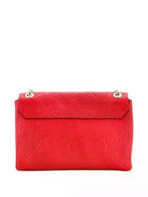 LOUIS VUITTON Vavin Pm Crossbody Bag Monogram Empreinte Leather - Red