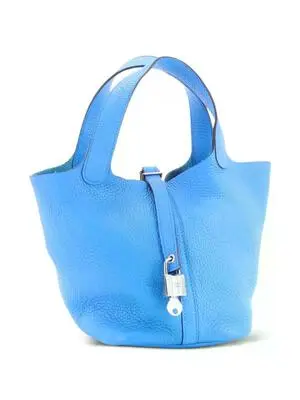 Hermès Picotin Lock Clemence Pm - Blue