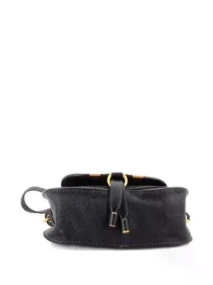 Chloé Marcie Leather Baby Satchel Crossbody Bag - Black