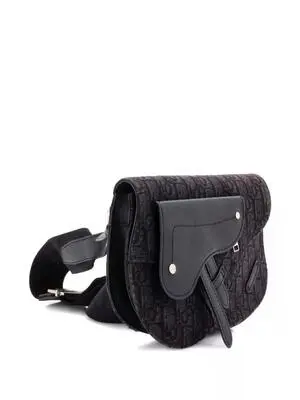 Dior Saddle Messenger Pouch Oblique Canvas Crossbody Bag