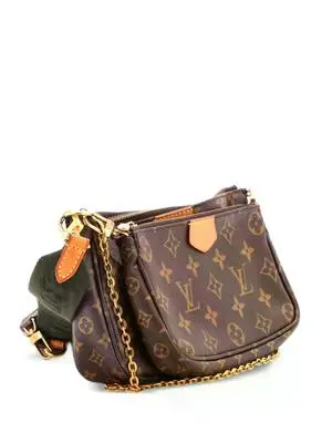 LOUIS VUITTON Multi Pochette Accessoires Monogram Canvas - Brown