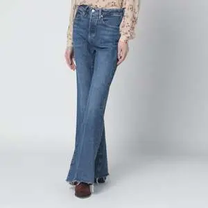 FRAME The Lax Jeans In Regenerated Denim - Blue