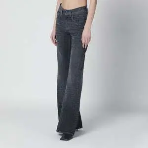 Balenciaga Washed Jeans With Jacquard Logos