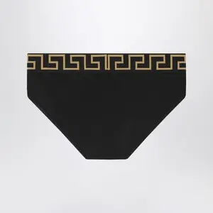 Versace Briefs With Greca Waistband