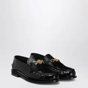 Versace Leather Medusa 95 Loafers