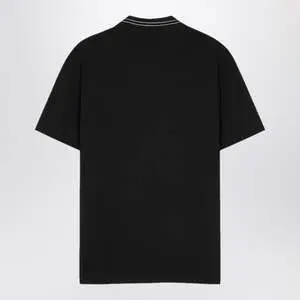 Versace Polo Shirt With Medusa Embroidery - Black