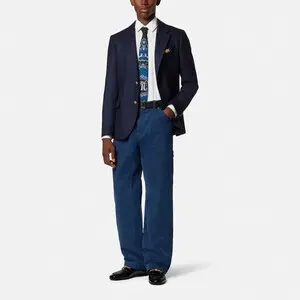 Versace Cotton Carpenter Trousers