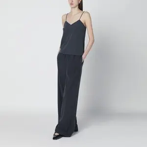 Max Mara Wide-leg Silk Trousers
