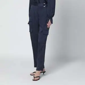 Simkhai Carolina Trousers In Shiny Satin