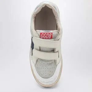 GOLDEN GOOSE Ball Star Sneakers With Perforated Details - Grey