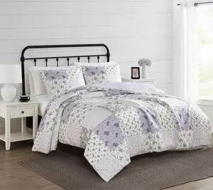 CANNON Elissa Patchwork King 3 Piece Comforter Set - One-color
