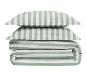 BROOKLYN LOOM Levi Stripe King Comforter Set