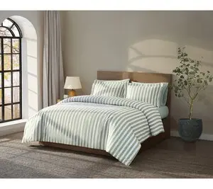 BROOKLYN LOOM Levi Stripe King Duvet Cover Set