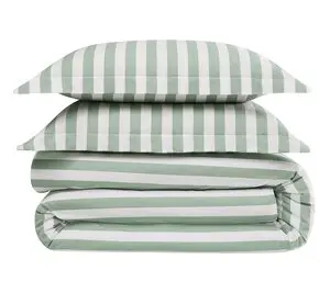BROOKLYN LOOM Levi Stripe King Duvet Cover Set