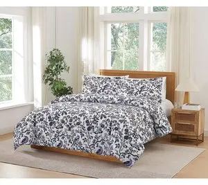 BROOKLYN LOOM Ava Floral King 3 Piece Comforter Set