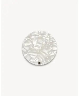 MACHETE Circle Mirror - White Shell