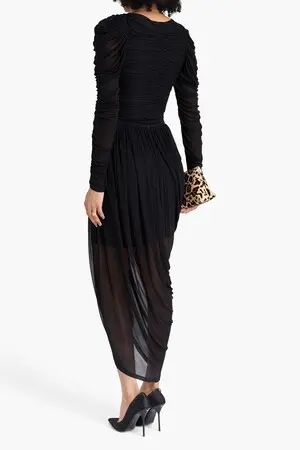 Zimmermann Draped Jersey Maxi Skirt