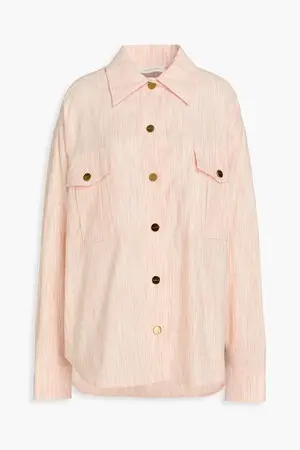 Zimmermann Striped Linen-blend Shirt