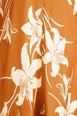 Zimmermann Floral-print Linen Maxi Dress