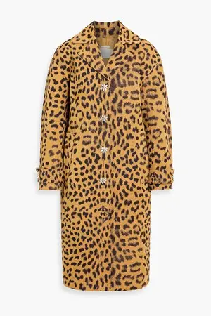 Zimmermann Leopard-jacquard Coat