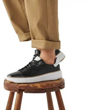 Cole Haan Grandpro Topspin Low Top Sneakers - Black