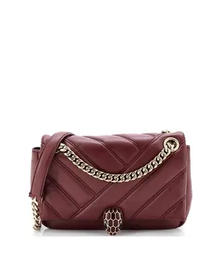 BVLGARI Serpenti Cabochon Small Shoulder Bag