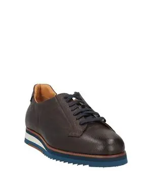 Sutor Mantellassi Pebbled Leather Sneakers - Brown