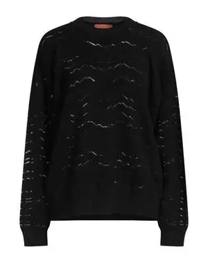 Missoni Knitted Crewneck Sweater - Black