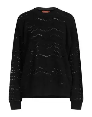 Missoni Knitted Crewneck Sweater - Black