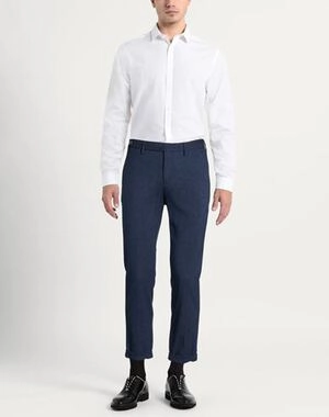 EREDI DEL DUCA Flannel Tapered Trousers - Blue