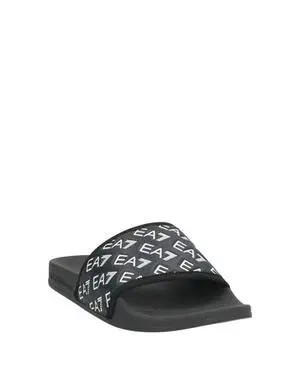 EA7 Pool Slides - Black