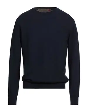 MESSAGERIE Sweater In Polyamide, Viscose, Wool And Cashmere - Blue