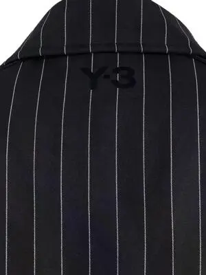 Y3 Pinstripe Zip-up Overshirt