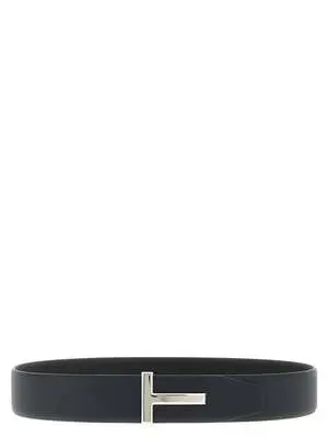 TOM FORD Hammered Reversible Belt - Multicolor
