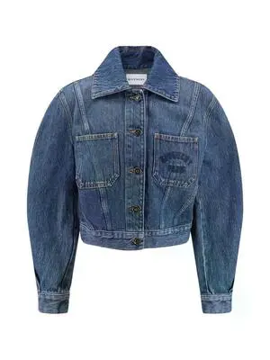 Givenchy Cropped Denim Jacket