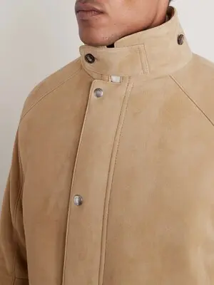 Loro Piana Shearling Car Coat