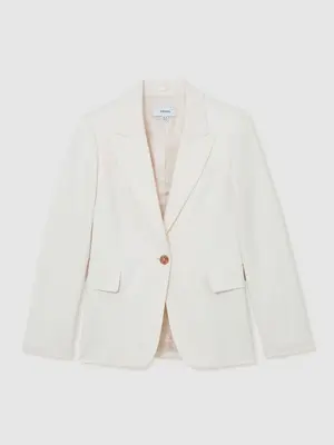 REISS Malin Single-breasted Tailored Blazer