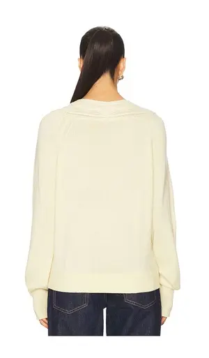 Guest In Residence Varsity V Sweater