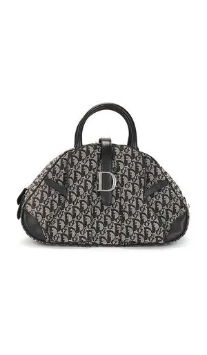 Undefined Dior Oblique Double Saddle Bag