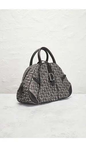 Undefined Dior Oblique Double Saddle Bag