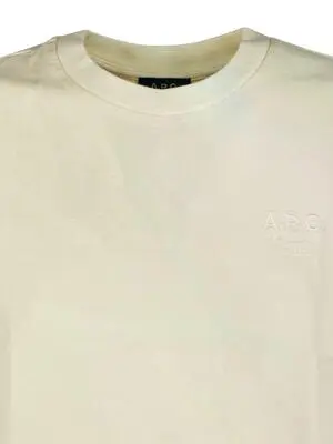 A.p.c. Embroidered T-shirt - Neutrals