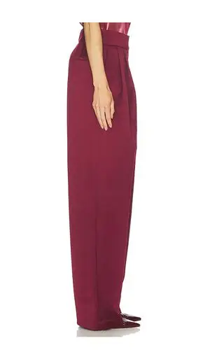 CAMILA COELHO Reese Pant - Garnet
