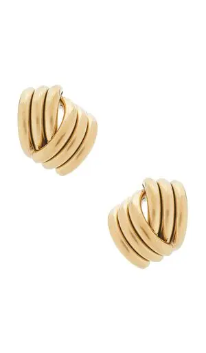 HEAVEN MAYHEM Clove Stud Earrings - Gold