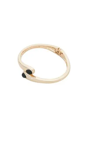 PETIT MOMENTS Thin Stone Livorno Cuff - Black