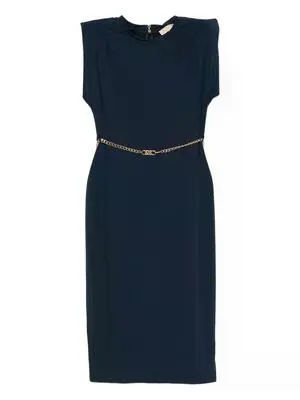 Michael Kors Belted Midi Dress