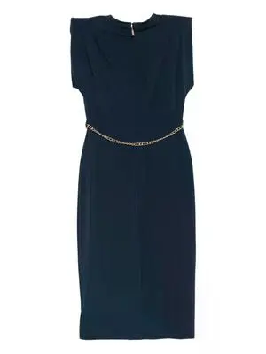 Michael Kors Belted Midi Dress