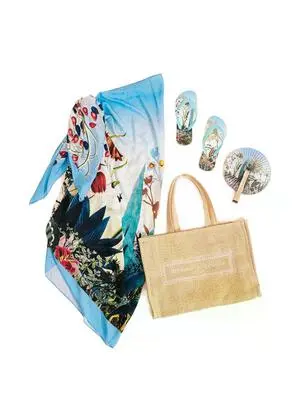 MARISSA COLLECTIONS Floral-print Pareo