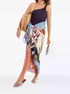 MARISSA COLLECTIONS Floral-print Pareo