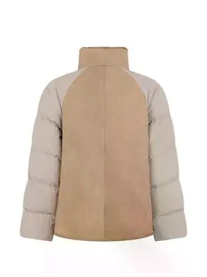MOORER Quilted Collar Jacket